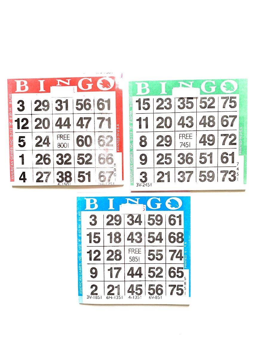 Bingo Supplies, Bingo Paper, Bingo Daubers, Bingo Equipment, Bingo Bags ...
